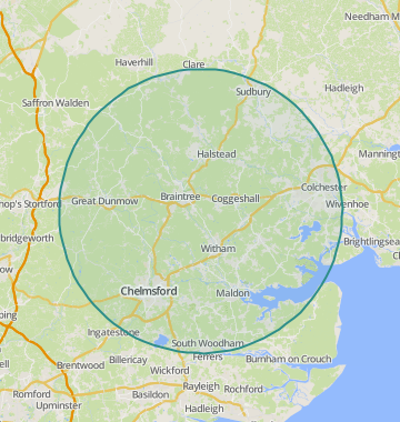 150 Mile Radius Around Deland Florida Map - Map